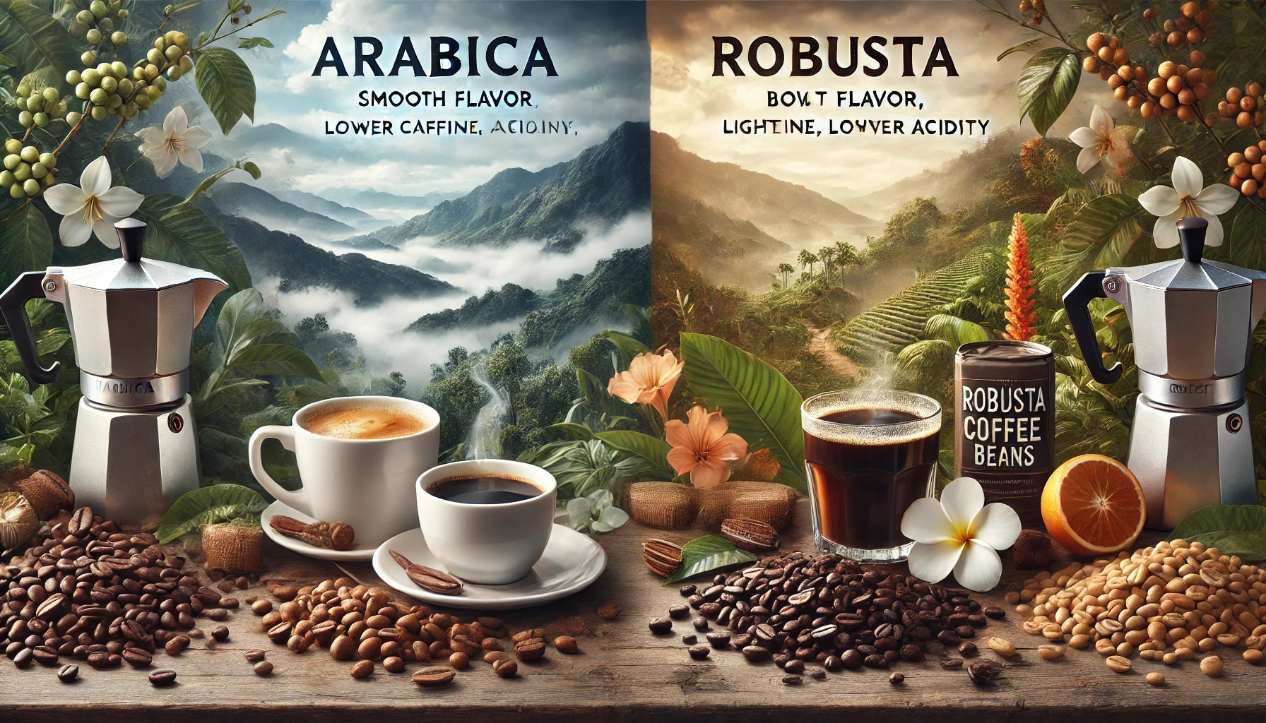 Exploring Coffee Varietals: Arabica vs. Robusta